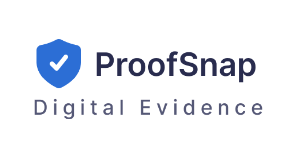 Save Web Pages as Court-Admissible Evidence | ProofSnap